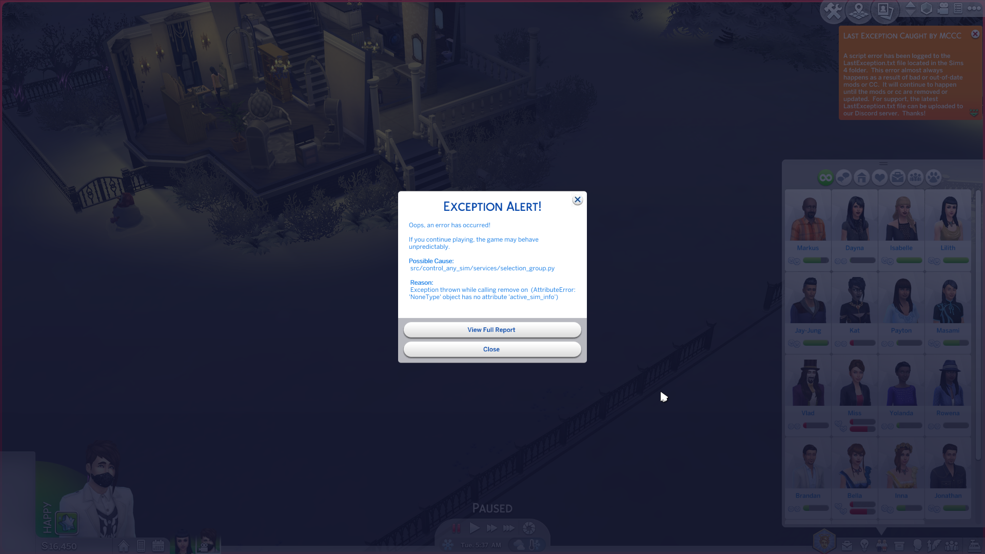 Mod The Sims - Control Any Sim v1.2.6